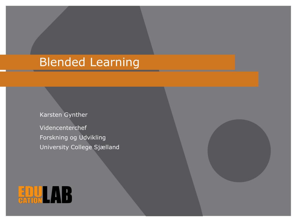 PPT - Blended Learning PowerPoint Presentation, free download - ID:4037274