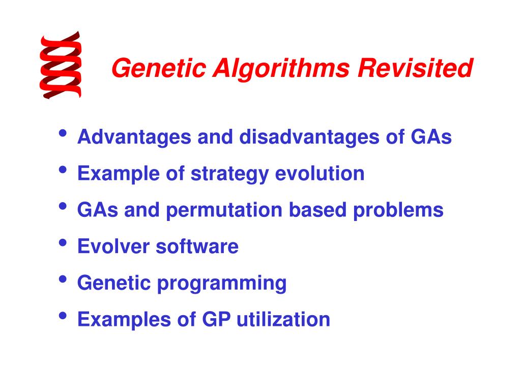 PPT - Genetic Algorithms Revisited PowerPoint Presentation, free ...