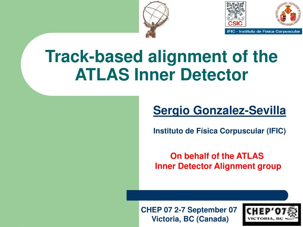 PPT - Track-based alignment of the ATLAS Inner Detector PowerPoint ...