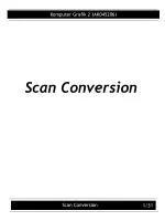 PPT - Scan Conversion or Rasterization PowerPoint Presentation, free ...