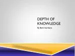 PPT - Depth of Knowledge in Music PowerPoint Presentation, free ...