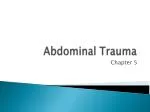 PPT - TRAUMA ABDOMINAL PowerPoint Presentation, free download - ID:2189881