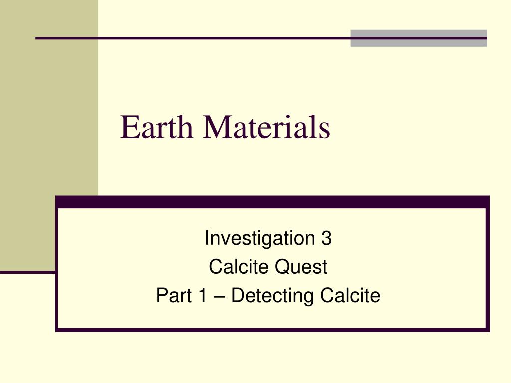 PPT - Earth Materials PowerPoint Presentation, free download - ID:4046967