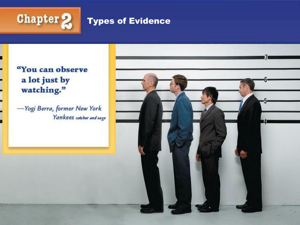 PPT - Types of Evidence PowerPoint Presentation, free download - ID:4047900