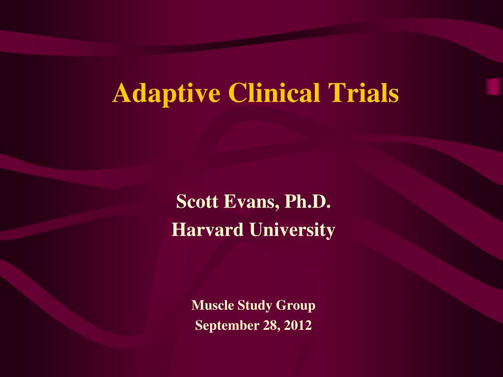 PPT - Adaptive Clinical Trials PowerPoint Presentation, free download ...