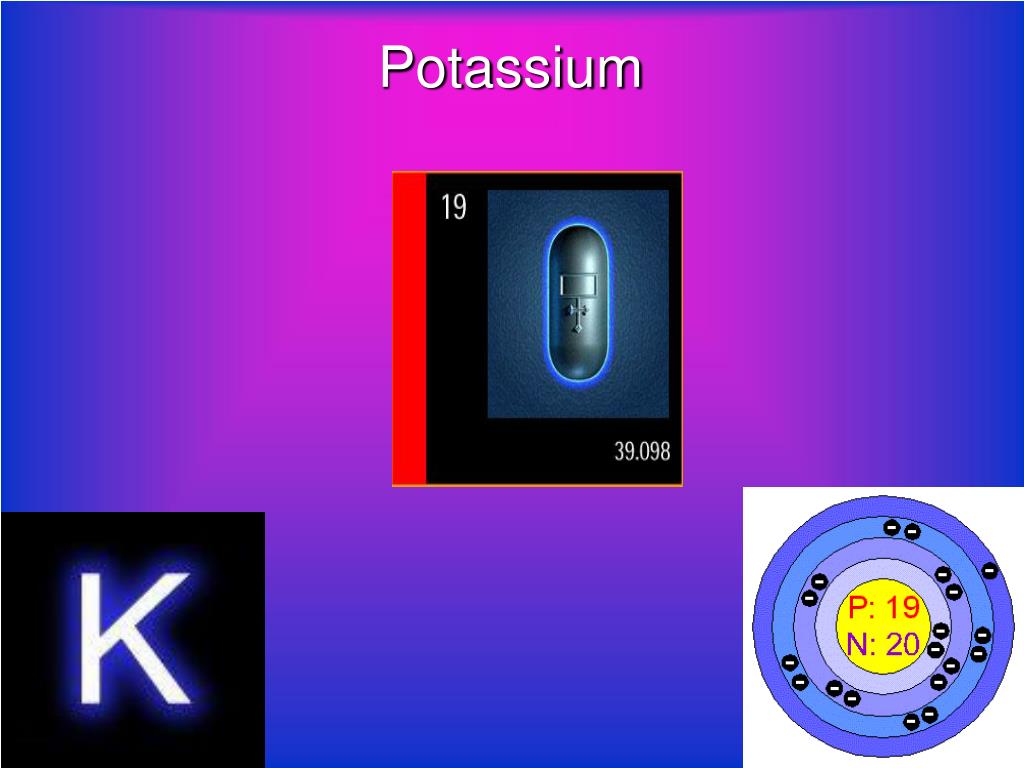 PPT - Potassium PowerPoint Presentation, free download - ID:4050778