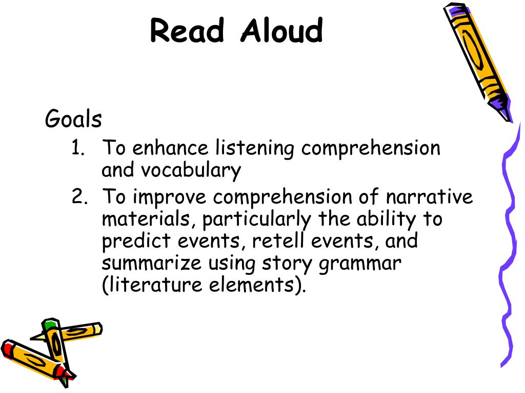 PPT - Read Aloud PowerPoint Presentation, free download - ID:4053308