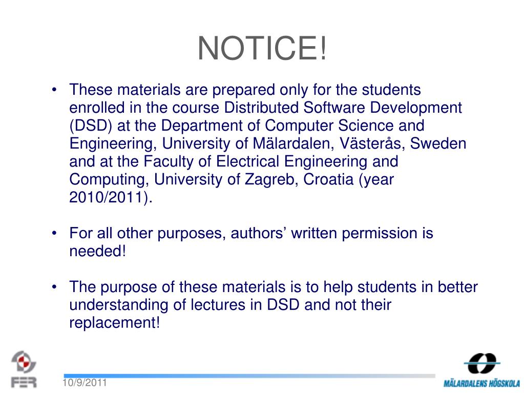 PPT - NOTICE! PowerPoint Presentation, free download - ID:4053622