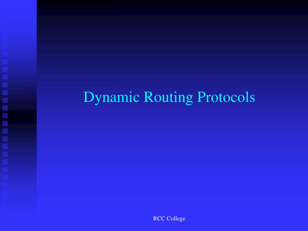 PPT - Dynamic Routing Protocols PowerPoint Presentation, free download ...