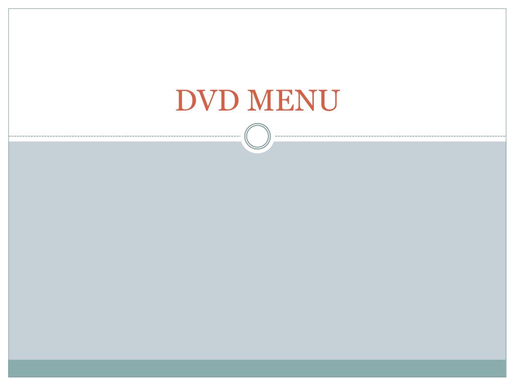 PPT - DVD MENU PowerPoint Presentation, free download - ID:4054603