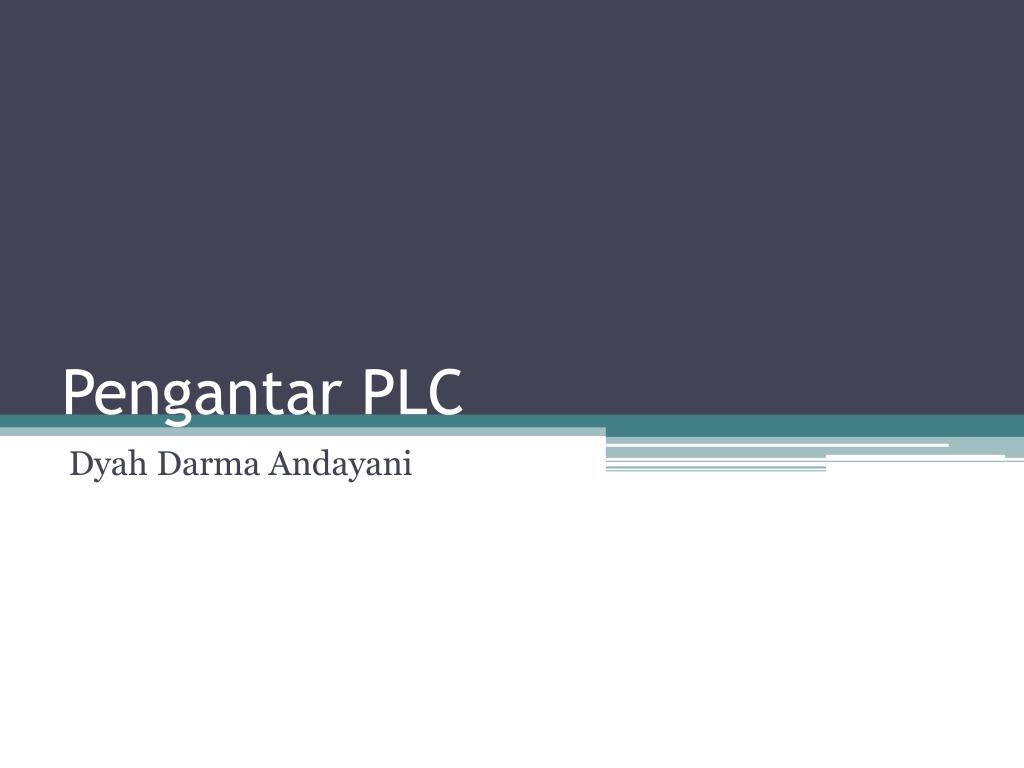 PPT - Pengantar PLC PowerPoint Presentation, free download - ID:4055031