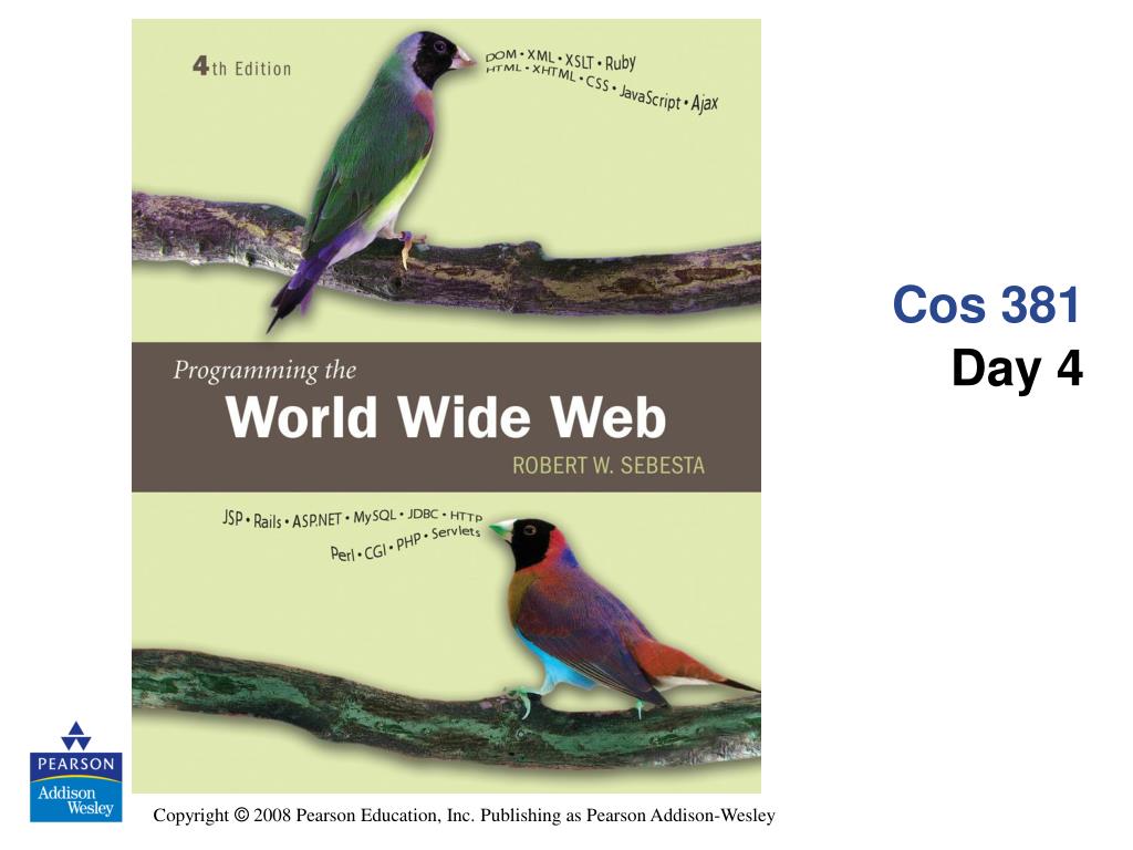 PPT - Cos 381 PowerPoint Presentation, free download - ID:4055782