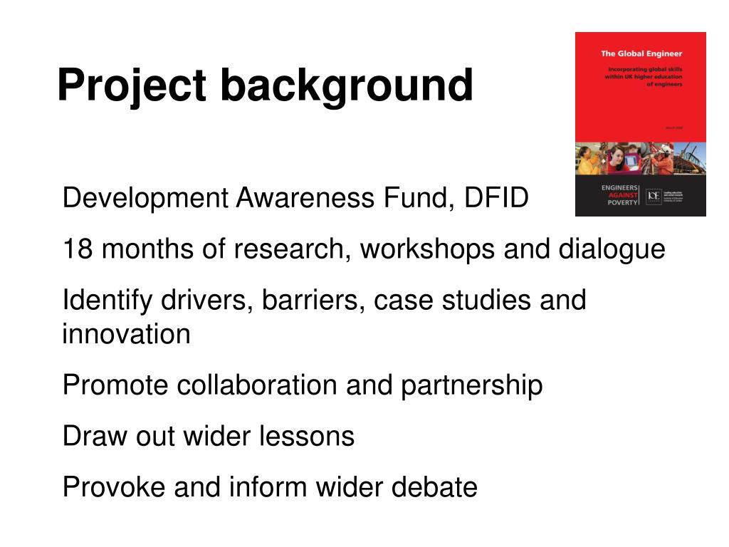 PPT - Project background PowerPoint Presentation, free download - ID ...