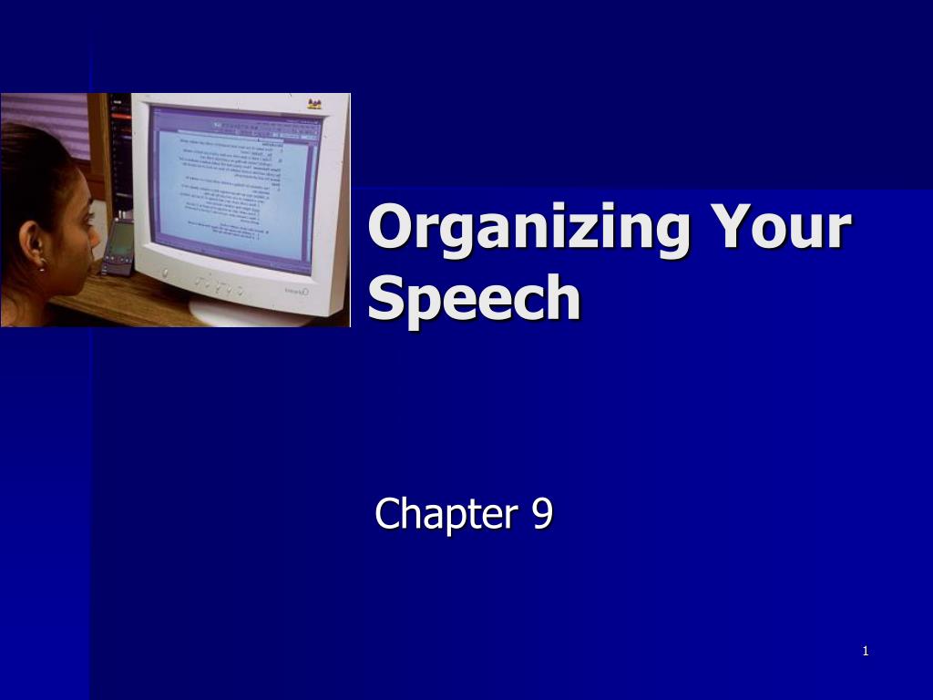 PPT - Organizing Your Speech PowerPoint Presentation, free download ...