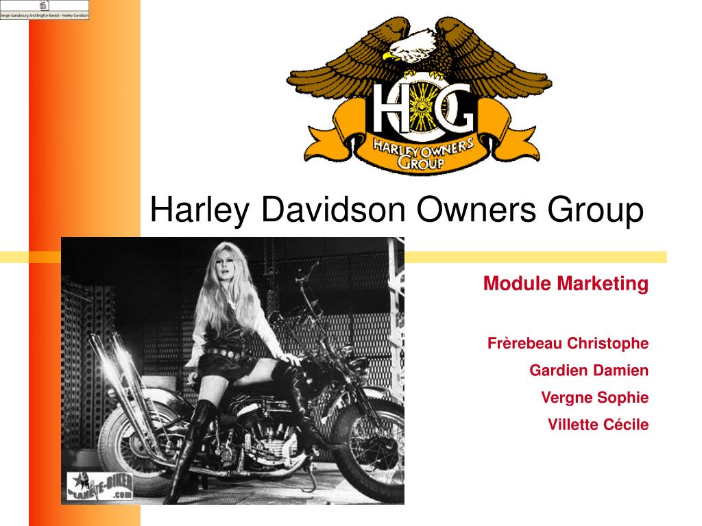 PPT - Harley Davidson Owners Group PowerPoint Presentation, free ...