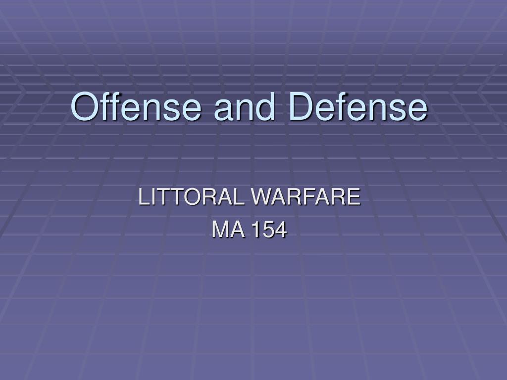 PPT - Offense and Defense PowerPoint Presentation, free download - ID ...