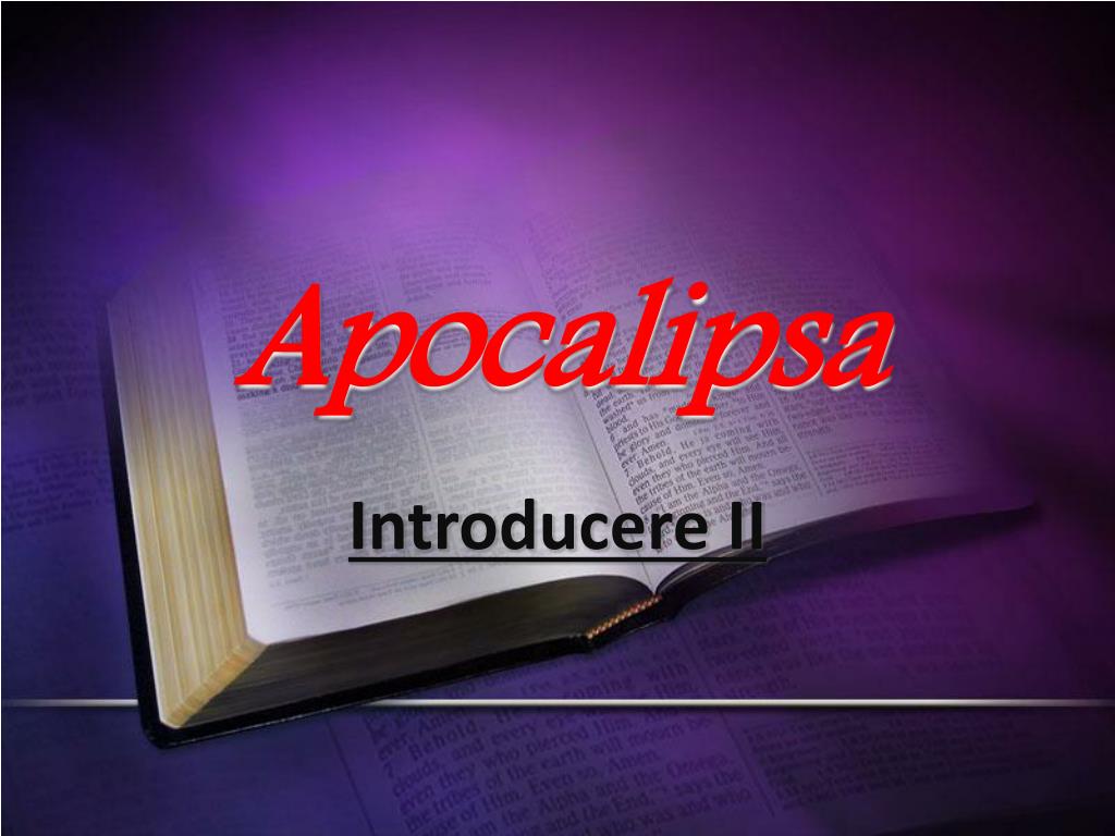 PPT - Apocalipsa PowerPoint Presentation, free download - ID:4067865