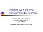 PPT - SQL Overview Defining a Schema PowerPoint Presentation, free ...