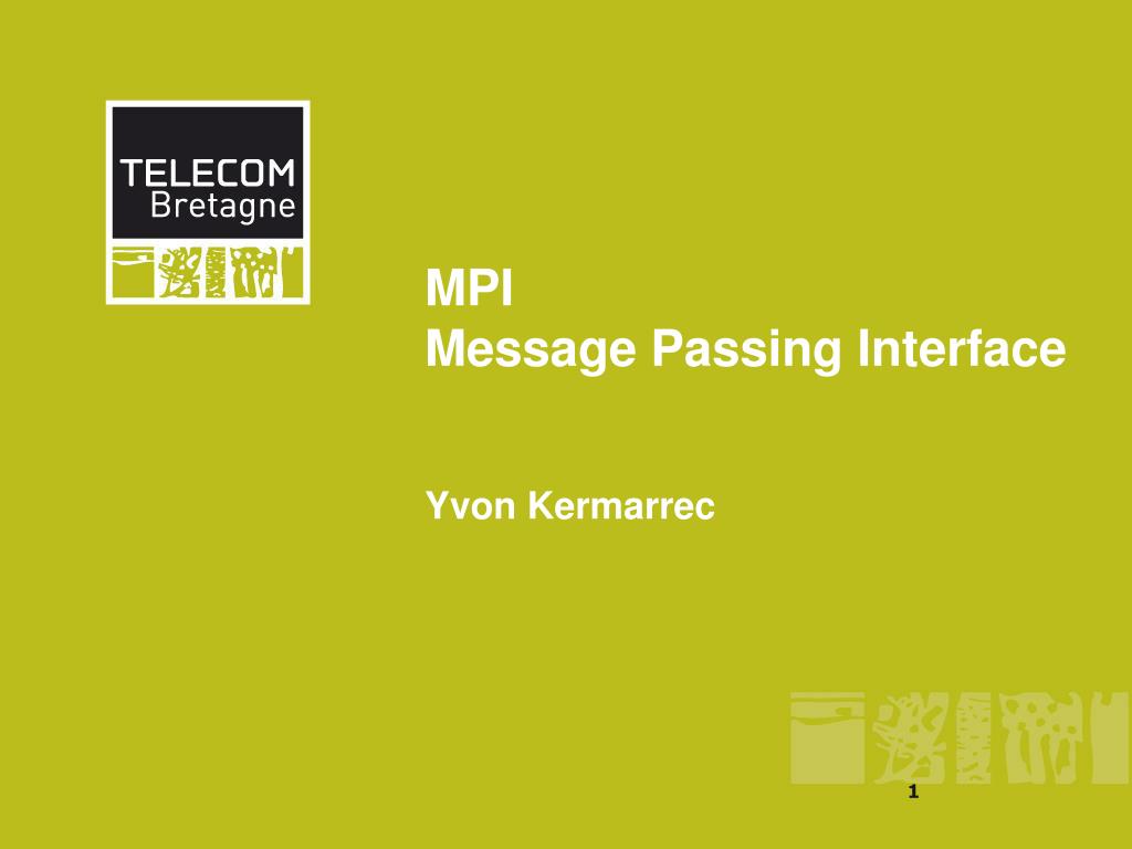 PPT - MPI Message Passing Interface PowerPoint Presentation, free ...