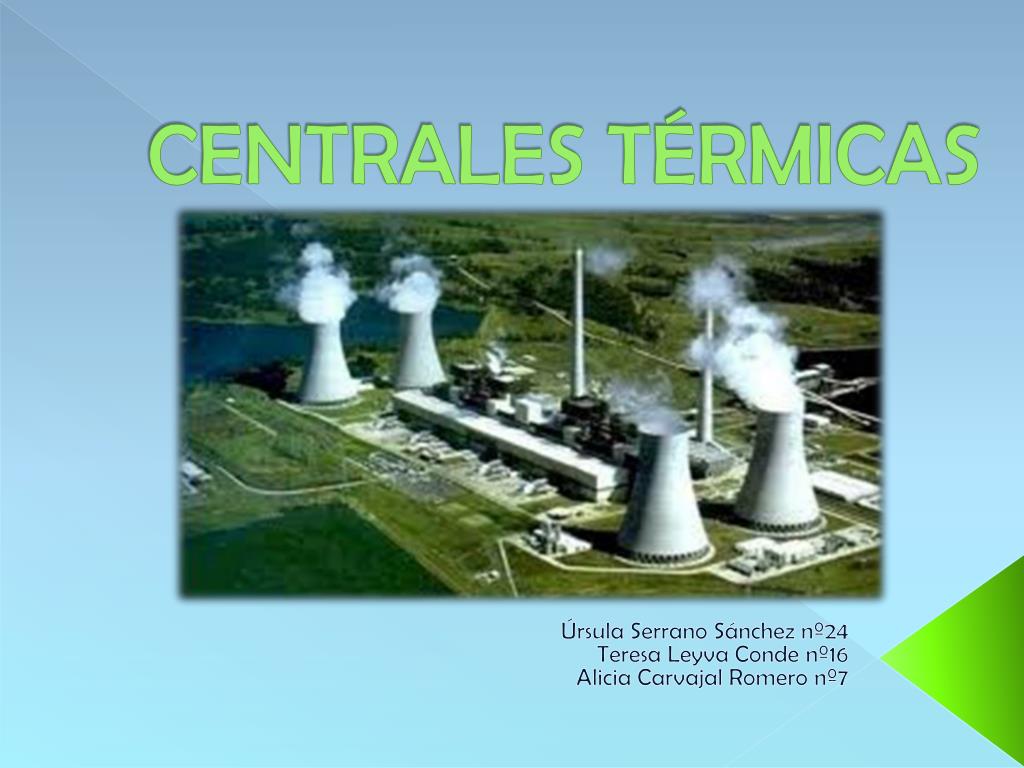 PPT - CENTRALES TÉRMICAS PowerPoint Presentation, free download - ID ...
