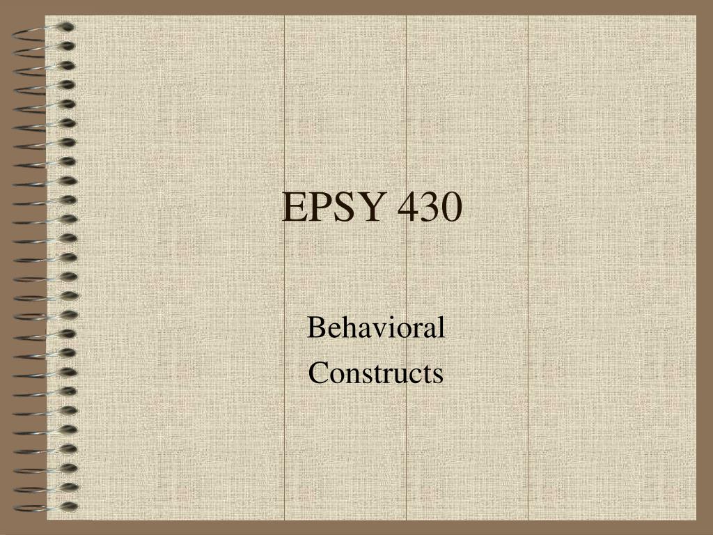 PPT - EPSY 430 PowerPoint Presentation, free download - ID:4069724