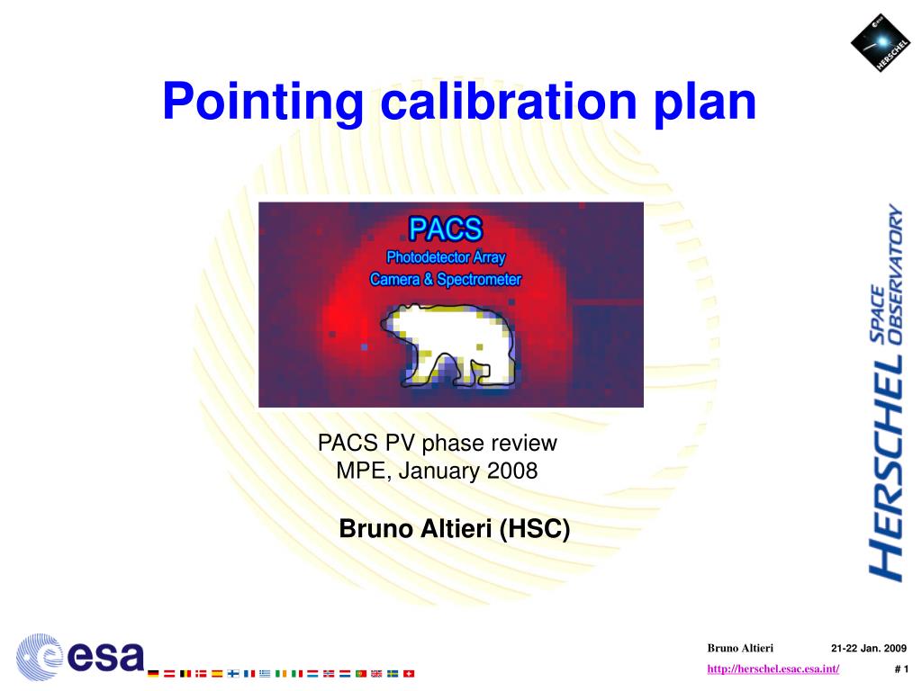 PPT - Pointing calibration plan PowerPoint Presentation, free download ...