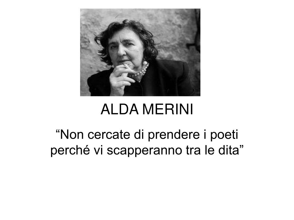 PPT - ALDA MERINI PowerPoint Presentation, free download - ID:4076511