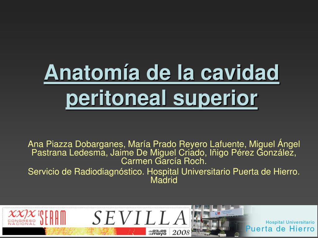 PPT - Anatomía de la cavidad peritoneal superior PowerPoint ...