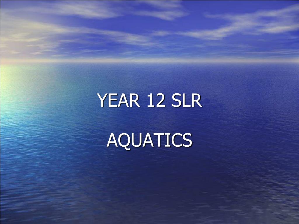 PPT - YEAR 12 SLR PowerPoint Presentation, free download - ID:4078349