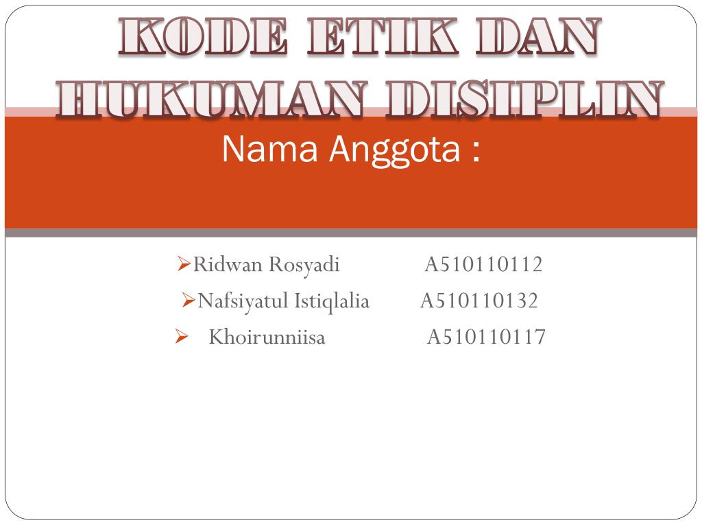 PPT - Nama Anggota : PowerPoint Presentation, free download - ID:4085174