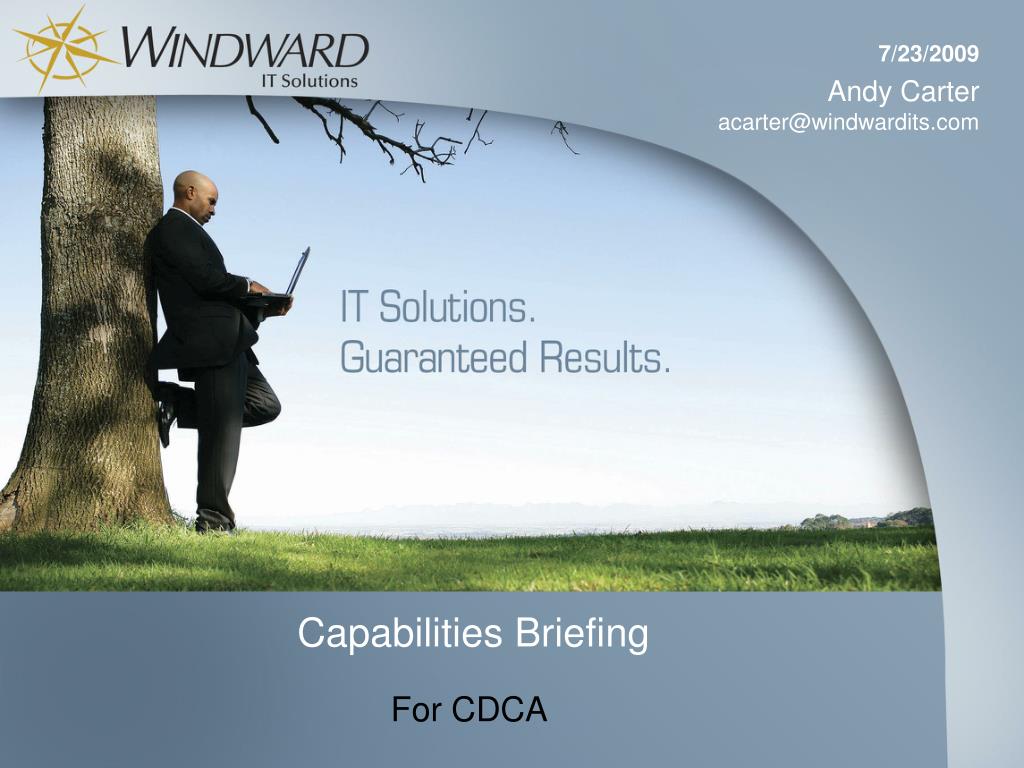 PPT - Capabilities Briefing PowerPoint Presentation, free download - ID ...