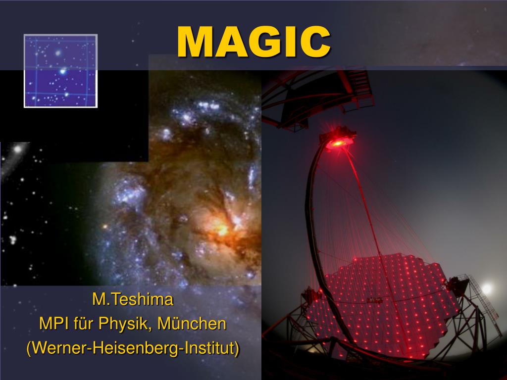 PPT - MAGIC PowerPoint Presentation, free download - ID:4089249