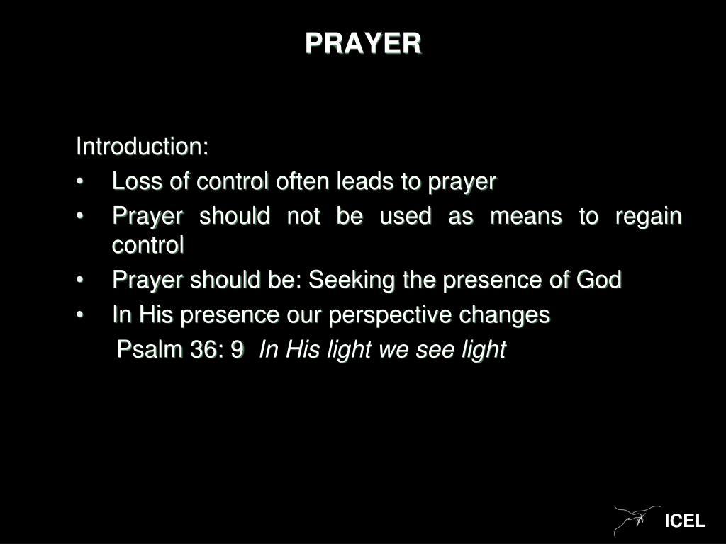 PPT - PRAYER PowerPoint Presentation, free download - ID:4093516