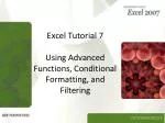 PPT - Conditional Formatting PowerPoint Presentation, free download ...