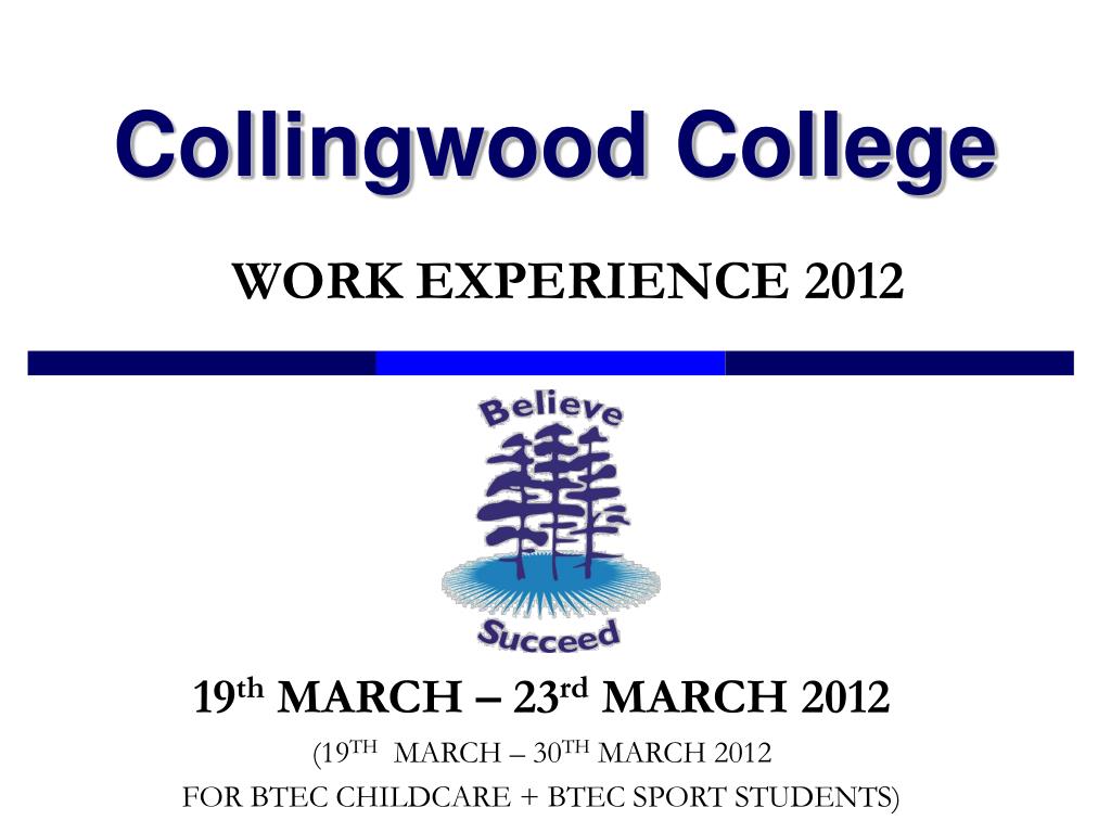 PPT - Collingwood College PowerPoint Presentation, free download - ID ...