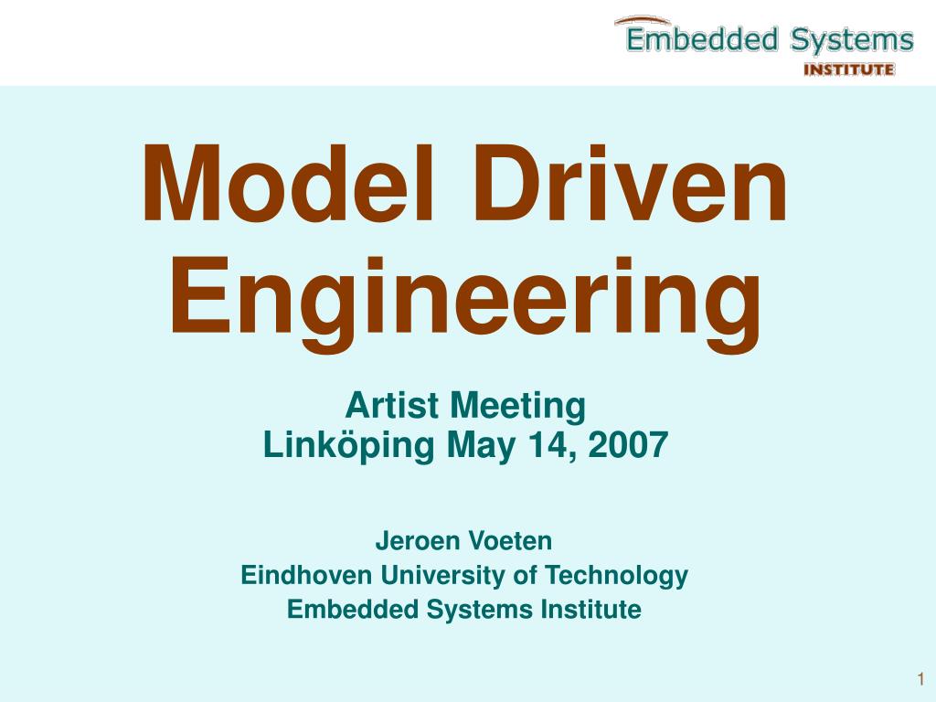 PPT - Model Driven Engineering PowerPoint Presentation, free download ...