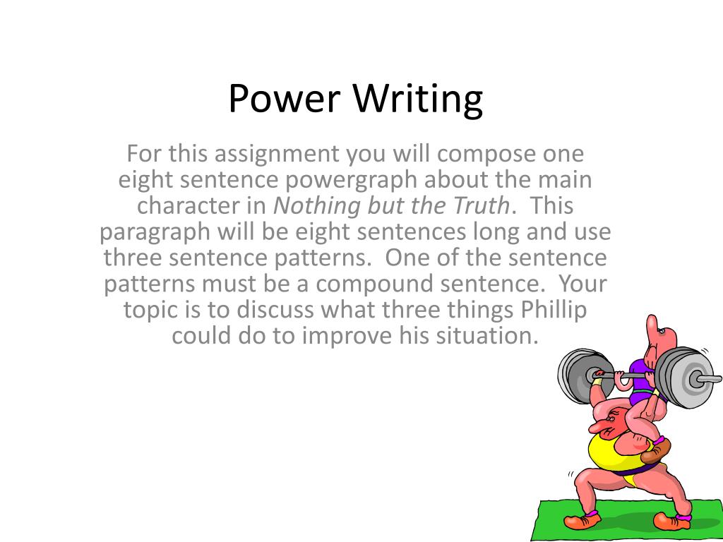 PPT - Power Writing PowerPoint Presentation, free download - ID:4099298