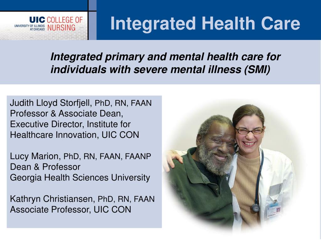 PPT - Integrated Health Care PowerPoint Presentation, free download ...