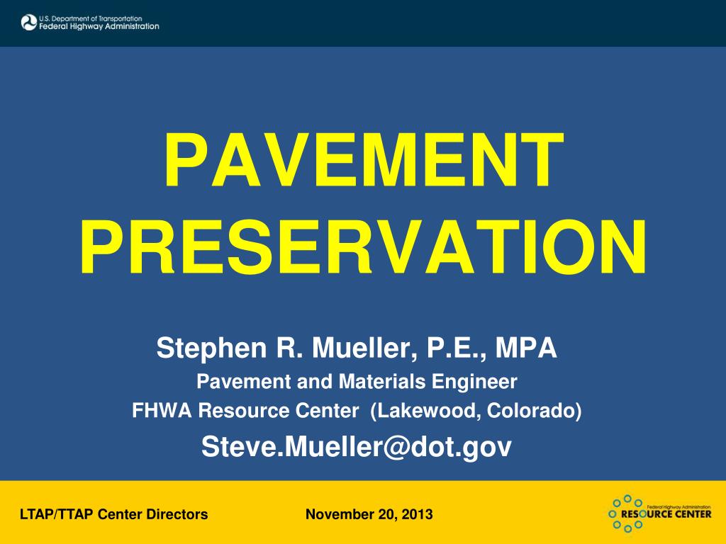PPT - PAVEMENT PRESERVATION PowerPoint Presentation, free download - ID ...