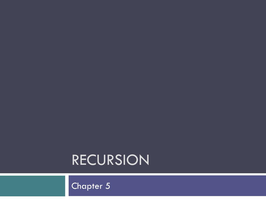 PPT - Recursion PowerPoint Presentation, free download - ID:4101031
