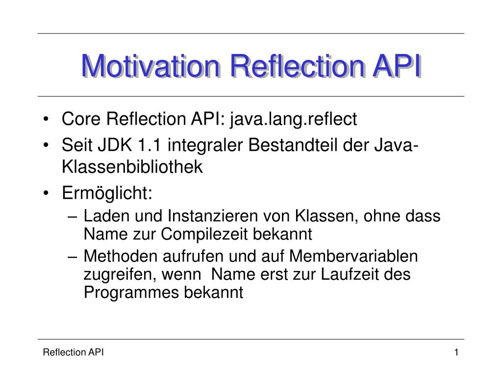PPT - Motivation Reflection API PowerPoint Presentation, free download ...