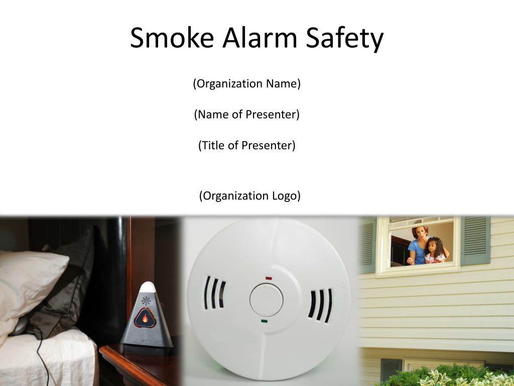 PPT - Smoke Alarm Safety PowerPoint Presentation, free download - ID ...