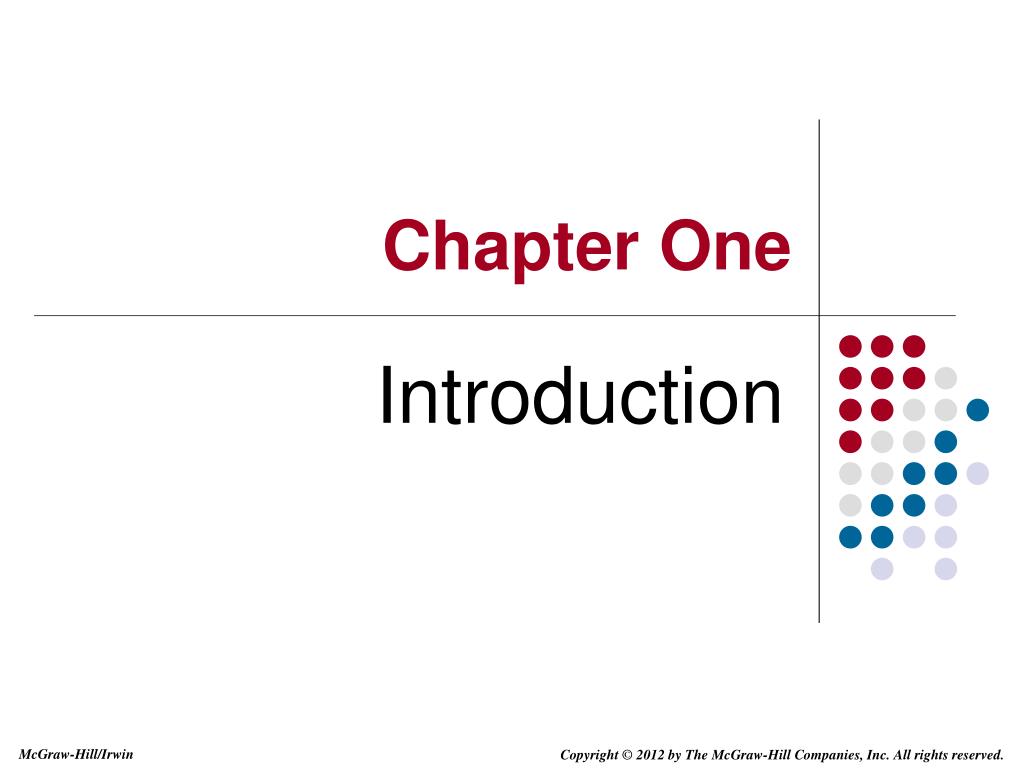 PPT - Chapter One PowerPoint Presentation, free download - ID:4103355