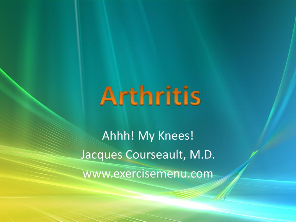PPT - Arthritis PowerPoint Presentation, free download - ID:4108544