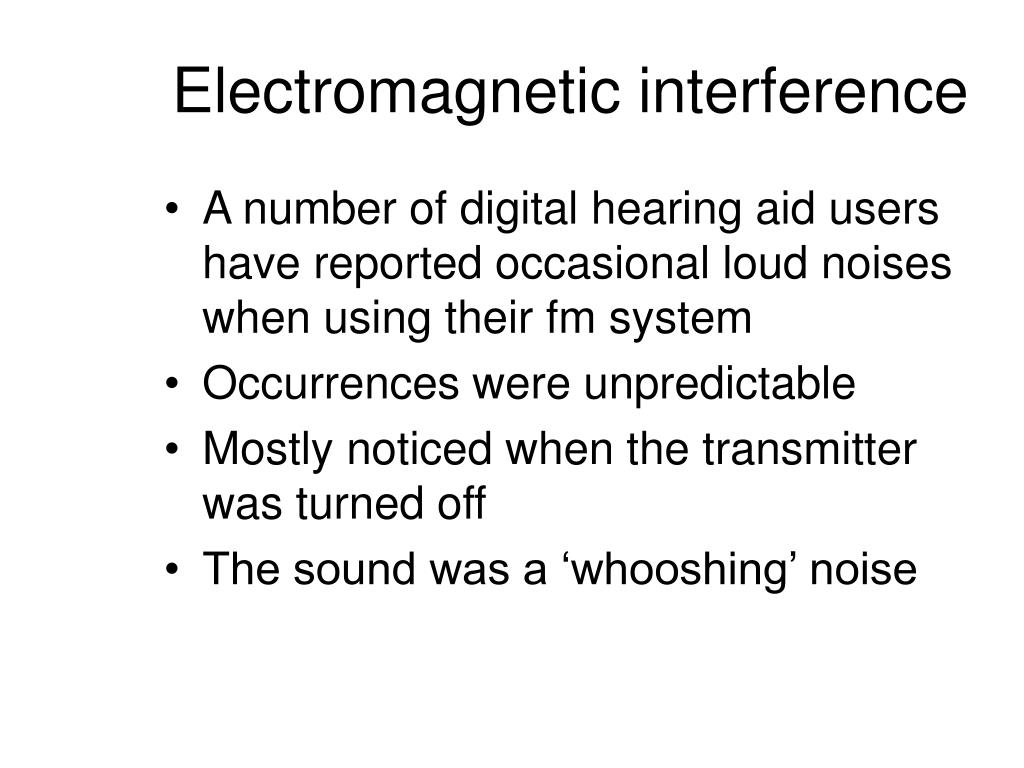 PPT - Electromagnetic interference PowerPoint Presentation, free ...