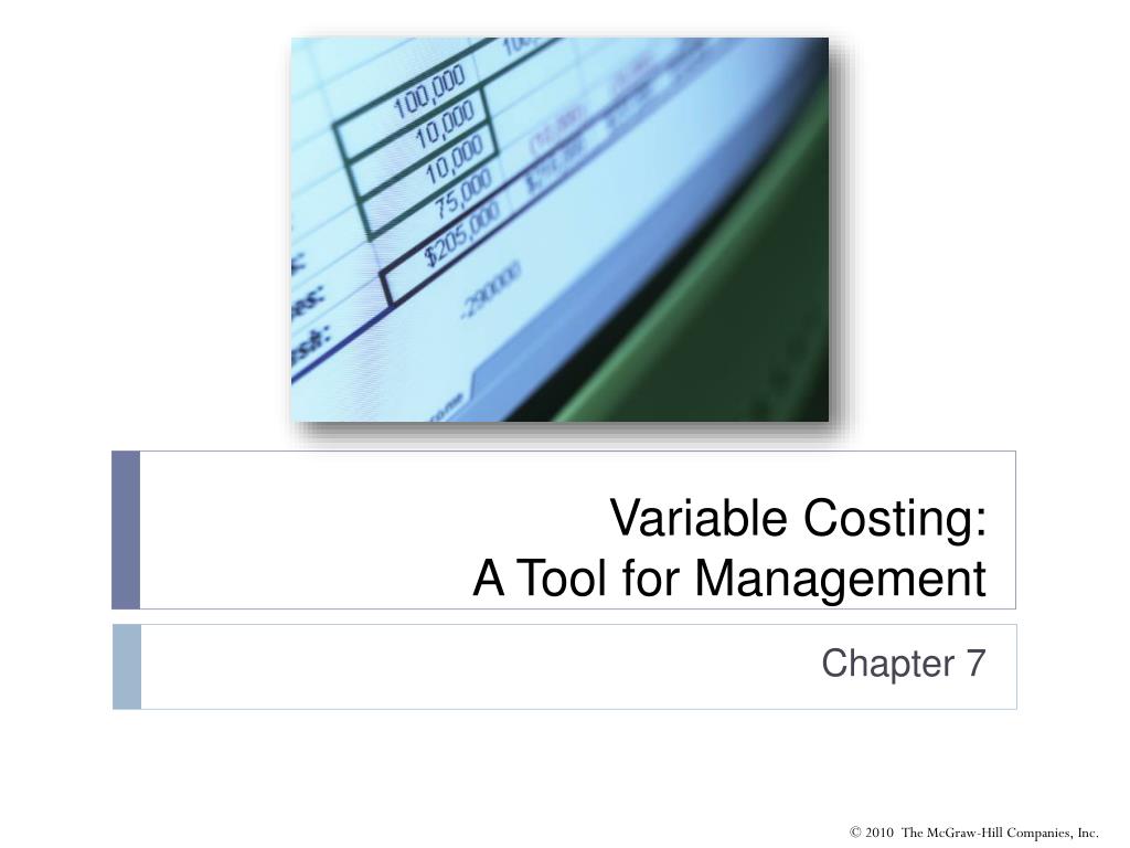 PPT - Variable Costing: A Tool for Management PowerPoint Presentation ...