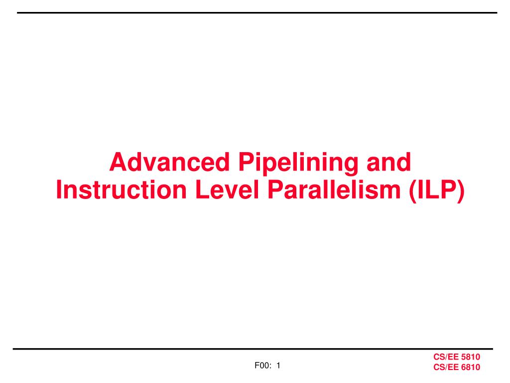 PPT - Advanced Pipelining and Instruction Level Parallelism (ILP) PowerPoint Presentation - ID ...