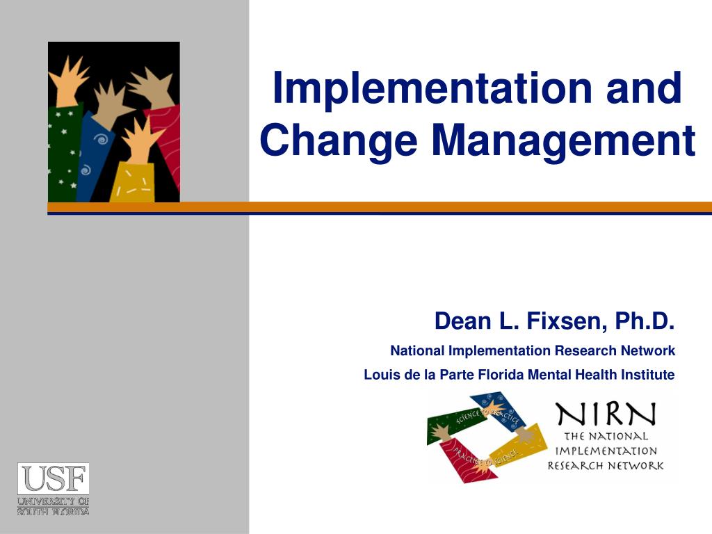 PPT - Implementation and Change Management PowerPoint Presentation ...