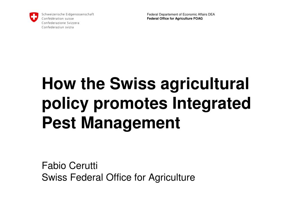 PPT - Integrated Plant Production is the basis for Integrated Plant ...