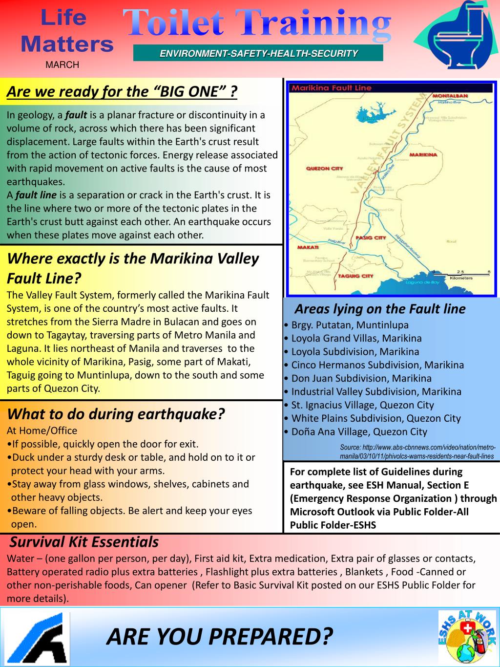 PPT - Are We Ready for the "BIG ONE"? Understanding Fault Lines and ...